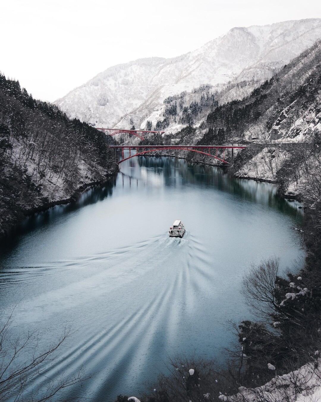 2025/1/12 庄川峡 着いたと同時... / shoさんのモーメント | YAMAP / ヤマップ