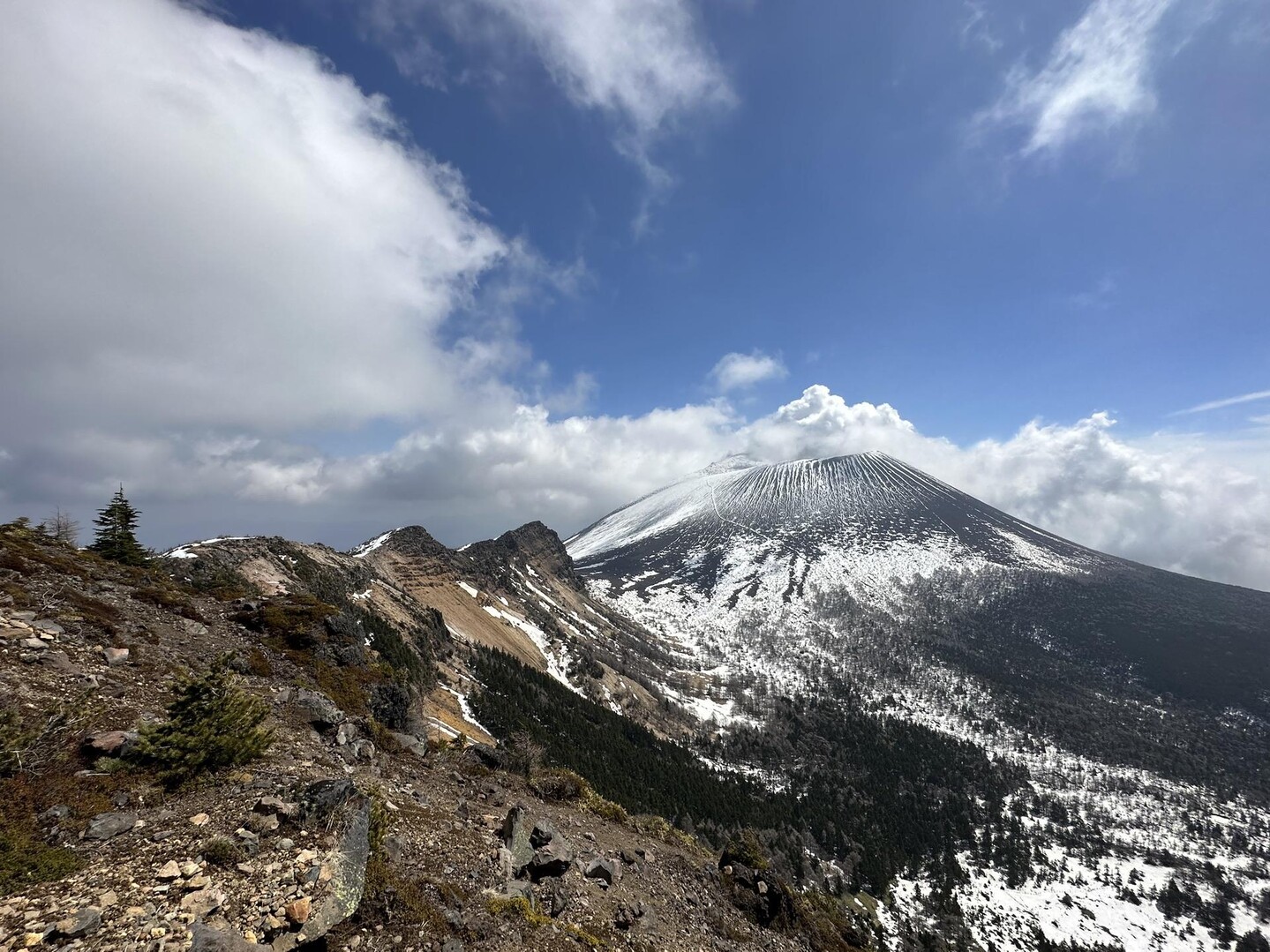 トーミの頭・黒斑山・蛇骨岳 2023-04-02 / witさんの浅間山・黒斑山・篭ノ登山の活動データ | YAMAP / ヤマップ