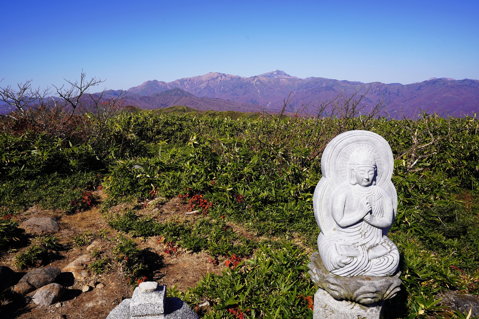 奥美濃 「大日ヶ岳 (1,709m)」☀️、二百名山。（大日ヶ岳・鎌ヶ峰） / mats(まっつ)さんの大日ヶ岳・毘沙門岳の活動データ | YAMAP / ヤマップ
