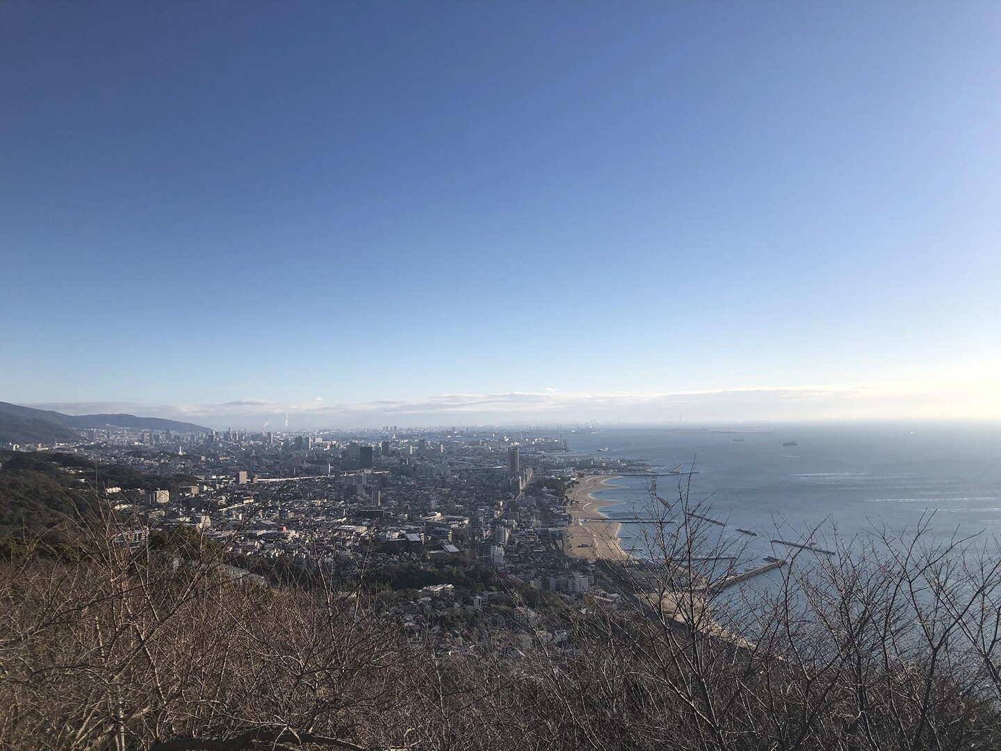 新年最初の登山は六甲山プチ縦走 / lee_kooさんの六甲山・長峰山・摩耶山の活動データ | YAMAP / ヤマップ