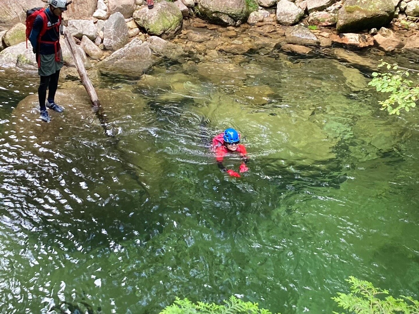 初沢登り♪石ヶ谷渓-2023-07-23 / PEZ（ペッツ）さんの天上山の活動データ | YAMAP / ヤマップ