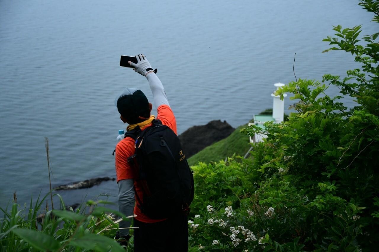 海が見える角田山って👍️ / take2さんの角田山の活動データ | YAMAP / ヤマップ