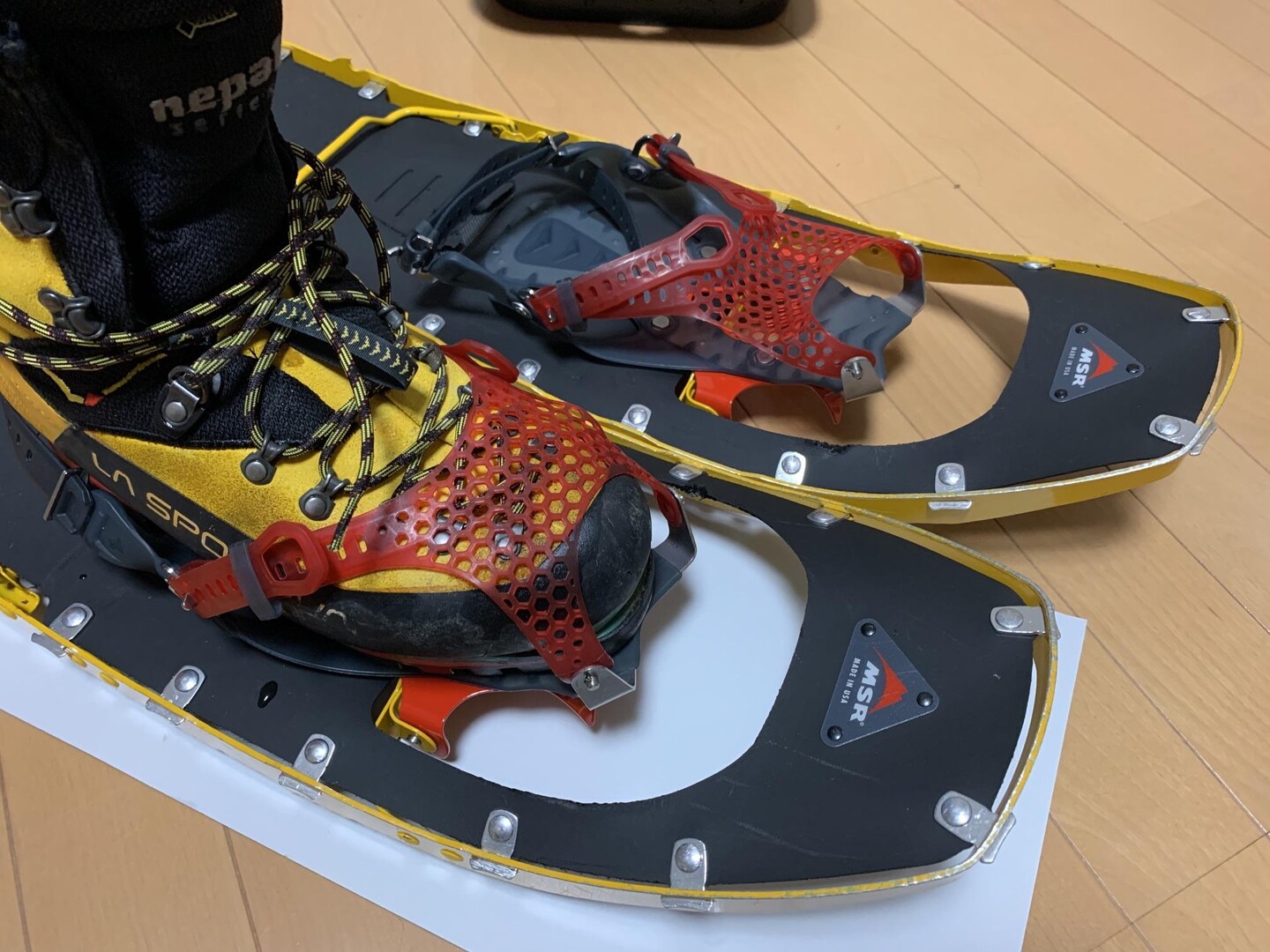 MSRのスノーシュー復活(^з^)-☆ ... / しりうす⭐︎さんのモーメント | YAMAP / ヤマップ