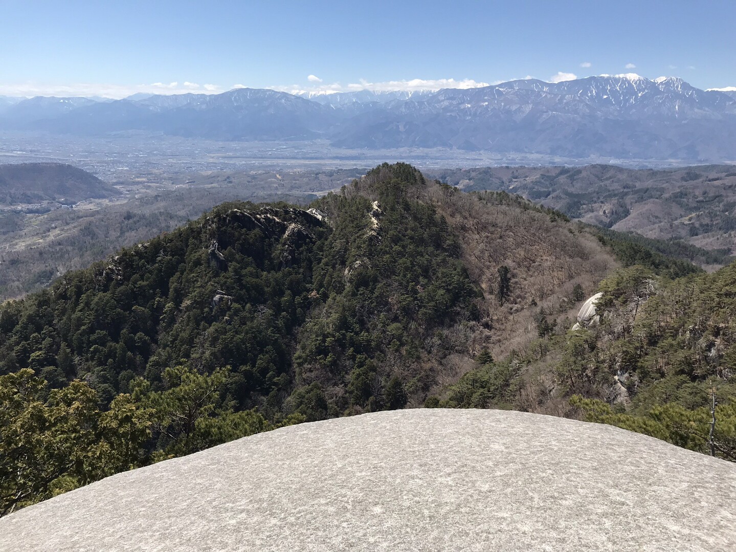 羅漢寺山(弥三郎岳)-2019-04-13 / mockyさんの弥三郎岳（羅漢寺山）の活動データ | YAMAP / ヤマップ