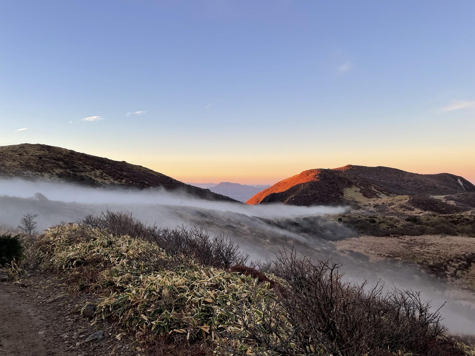 紅葉の次は、雲海狙いの久住、出遅れながら... / P〜助さんのモーメント | YAMAP / ヤマップ