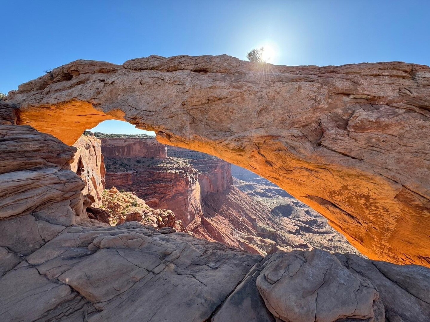 Mesa Arch Trail-2024-04-30 / Yukoさんのキャニオンランズ国立公園 北エリアの活動データ | YAMAP / ヤマップ