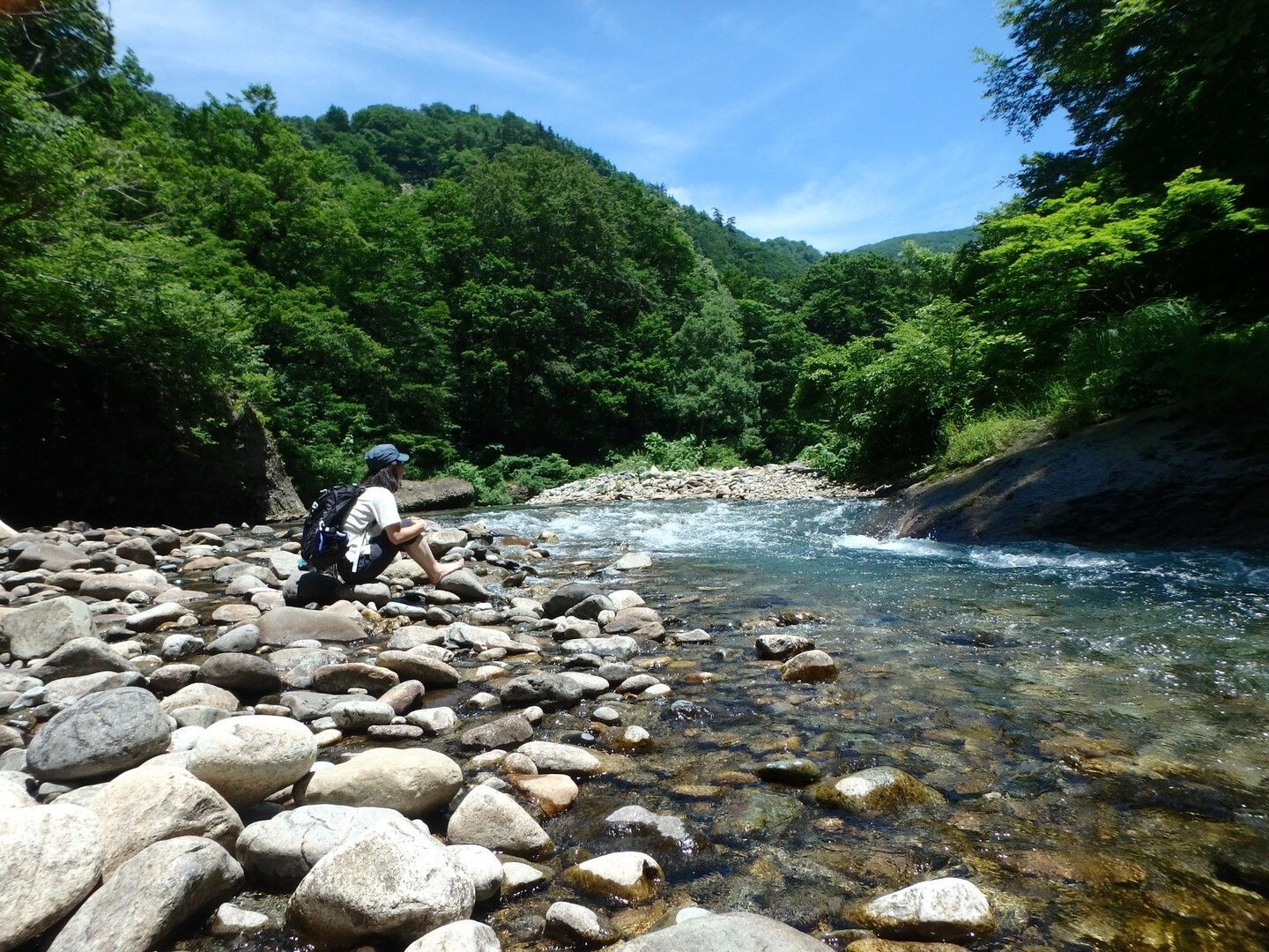 湯沢トレッキングⅠ（栄太郎登り口まで） / meguさんの大峰・秋葉山・清津峡の活動データ | YAMAP / ヤマップ