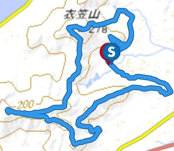 田原アルプス10座 わんこルート（小衣笠・衣笠山・滝頭山・中西山・長興寺山・藤尾山・不動岳・赤松山・庄十山・稲荷山） / ayatonさんの蔵王山・衣笠山・滝頭山の活動日記 | YAMAP ...