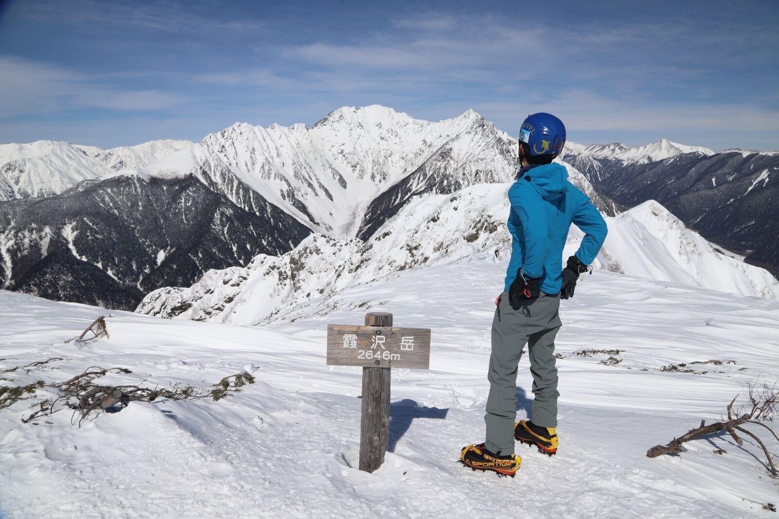 厳冬期2022霞沢岳 / AJ🐬さんの槍ヶ岳・穂高岳・上高地の活動データ | YAMAP / ヤマップ