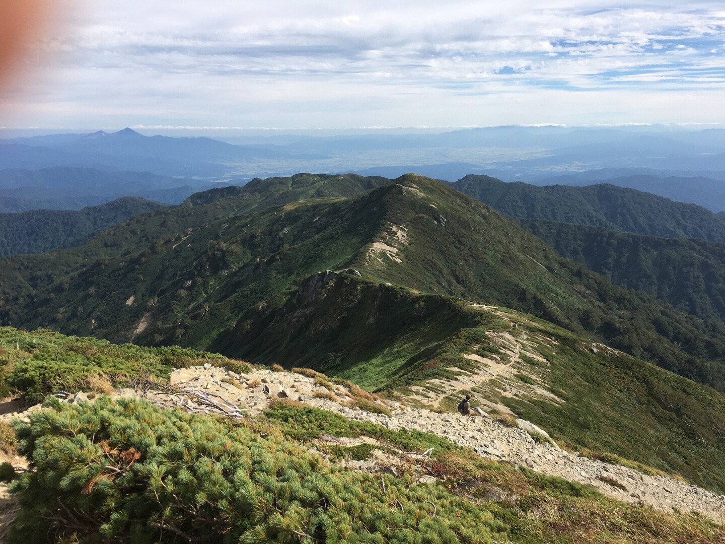 横峰・三国岳・種蒔山・草履塚・飯豊山 / G_siteさんの飯豊山・大日岳・御西岳の活動データ | YAMAP / ヤマップ