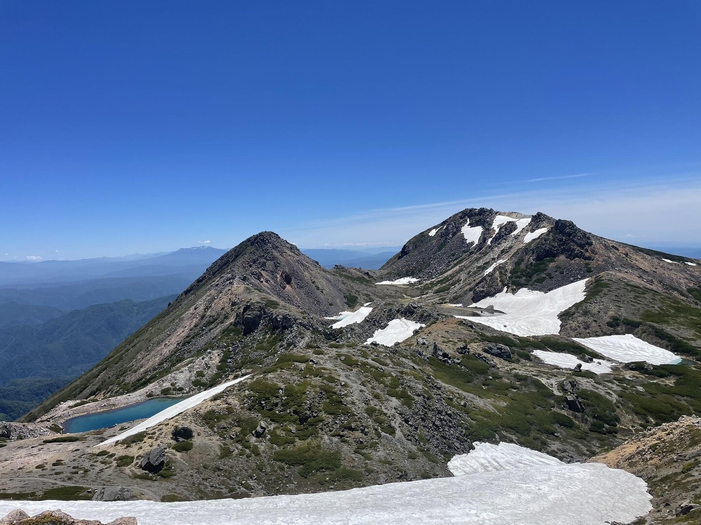 呼ばれた気がする大汝峰・白山（御前峰） / ジャーGさんの白山・別山・銚子ヶ峰の活動日記 | YAMAP / ヤマップ