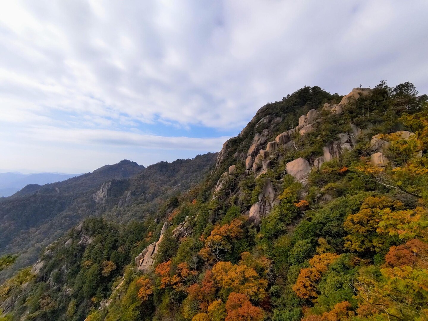 朝日岳・中岳・夕陽岳・三倉岳・瓦小屋山-2022-11-12 / すぎさんの三倉岳・瓦小屋山の活動データ | YAMAP / ヤマップ