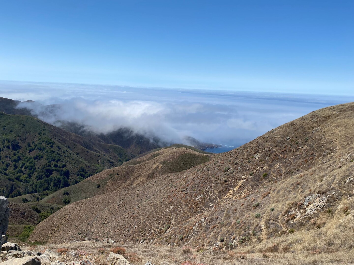 Doud Peak via Soberanes Canyon Trail, Rocky Ridge Trail, in The ...