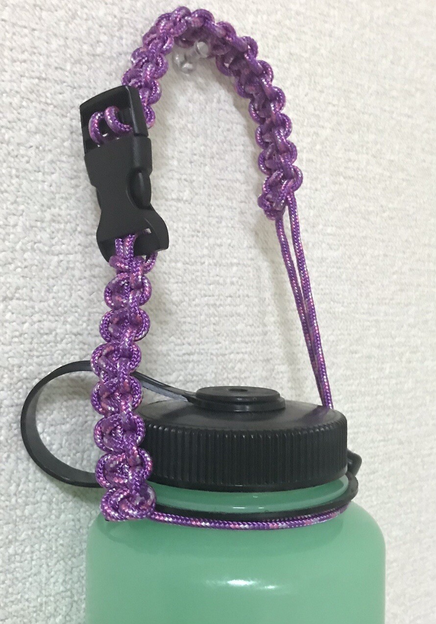 細引きで、ボトルホルダー編みました。 持... / RINさんのモーメント | YAMAP / ヤマップ