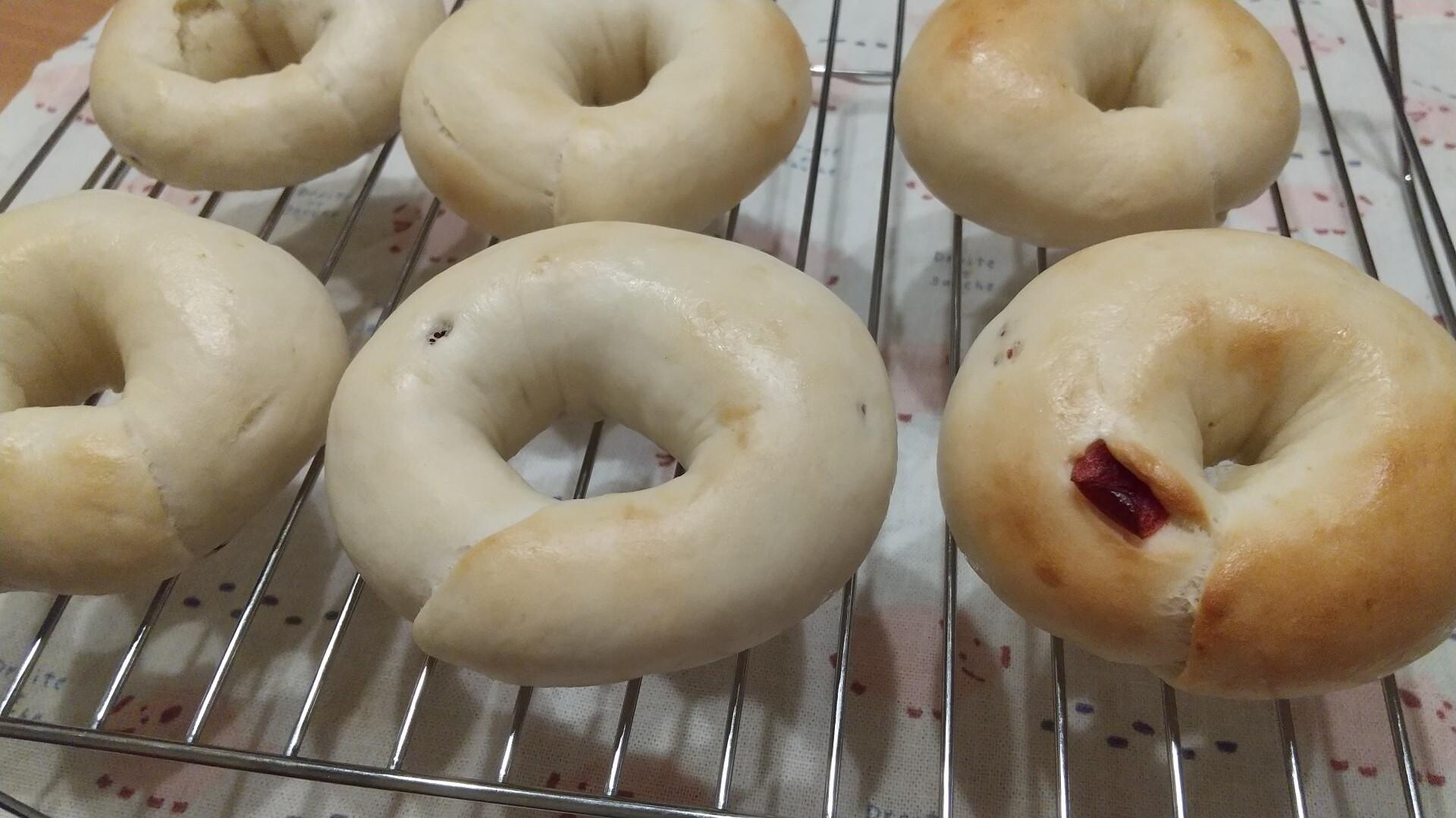 明日の朝食に、クランベリー ベーグルを焼... / kumakoさんのモーメント | YAMAP / ヤマップ