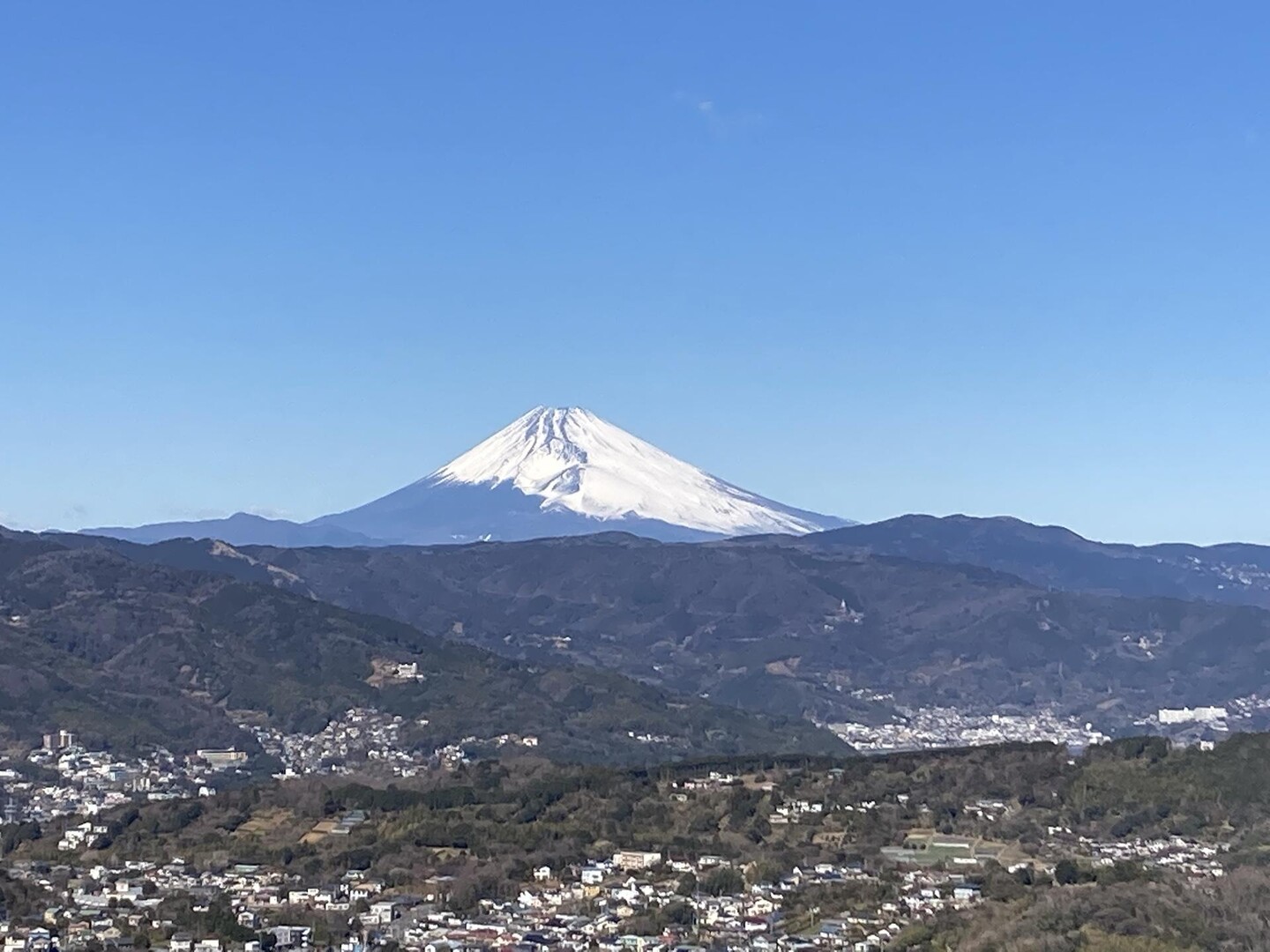 伊東の小室山からスッキリ、クッキリ、富士... / chan tamaさんのモーメント | YAMAP / ヤマップ