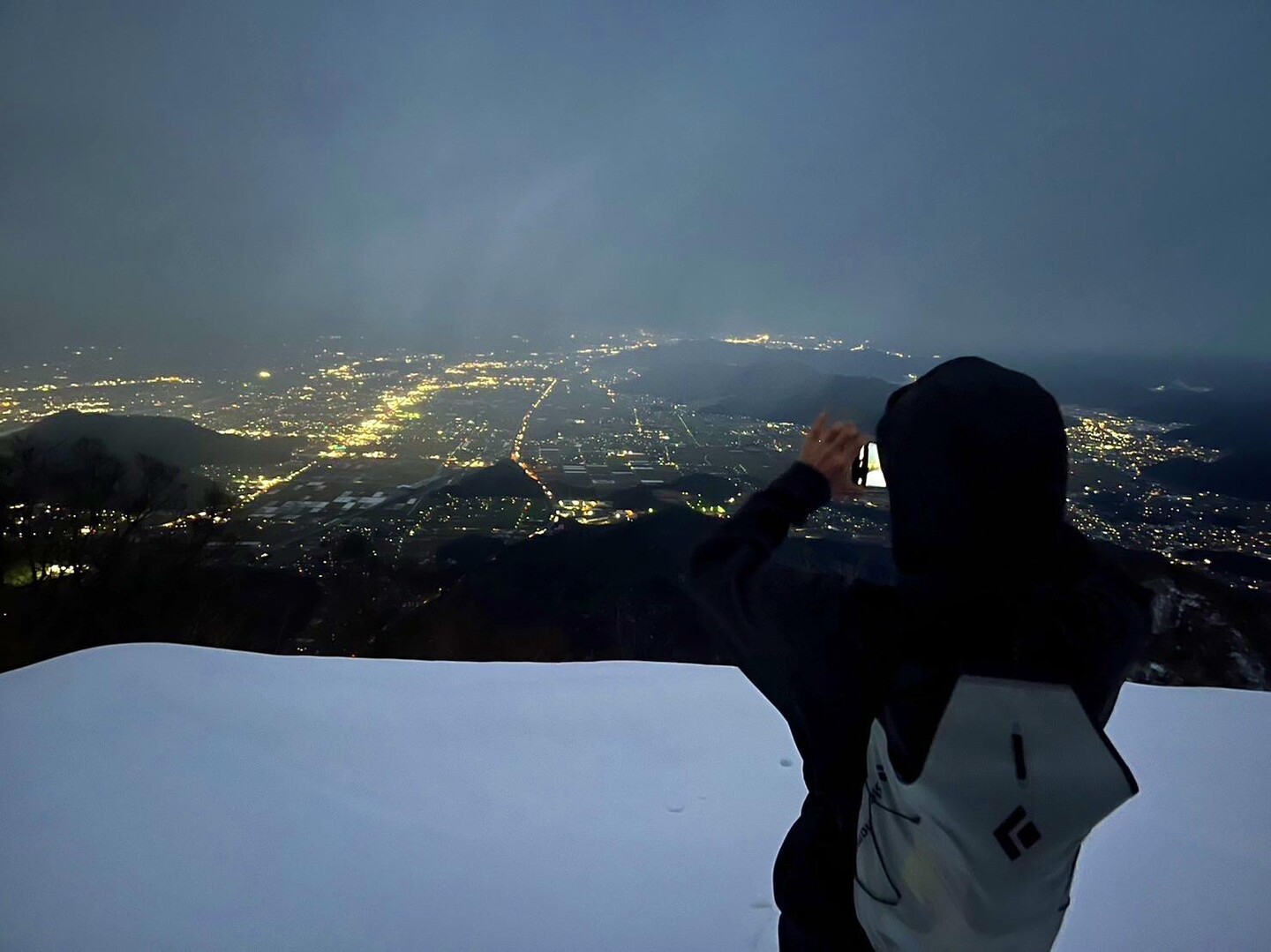 29(肉)の日🥩日野山ナイト🌙 / TADY.さんの日野山の活動データ | YAMAP / ヤマップ