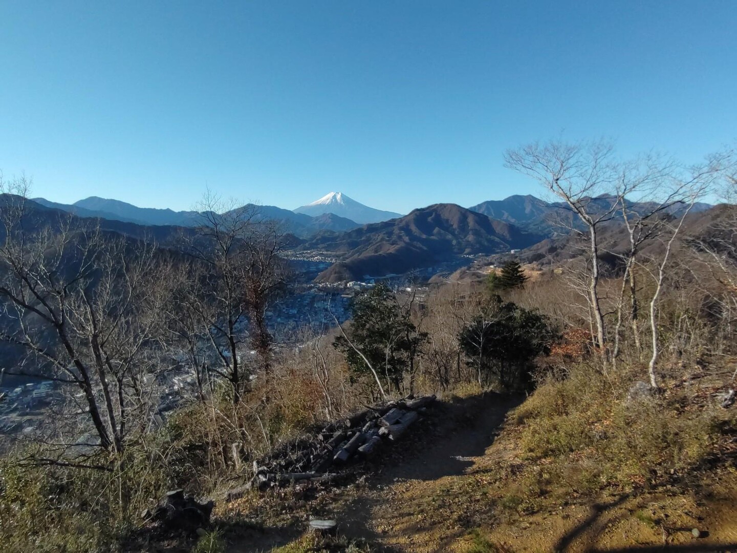 岩殿山 畑倉登山口～大月駅 / かものはしさんの倉岳山・高畑山・九鬼山の活動データ | YAMAP / ヤマップ