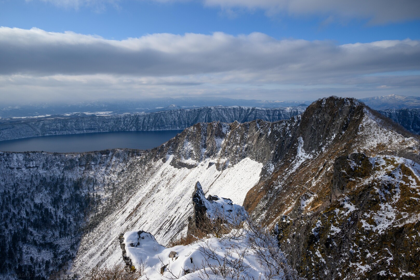 冬トレ⛄️摩周岳 2023.12.29 / masakiさんの摩周岳（カムイヌプリ）・西別岳・摩周湖の活動データ | YAMAP / ヤマップ