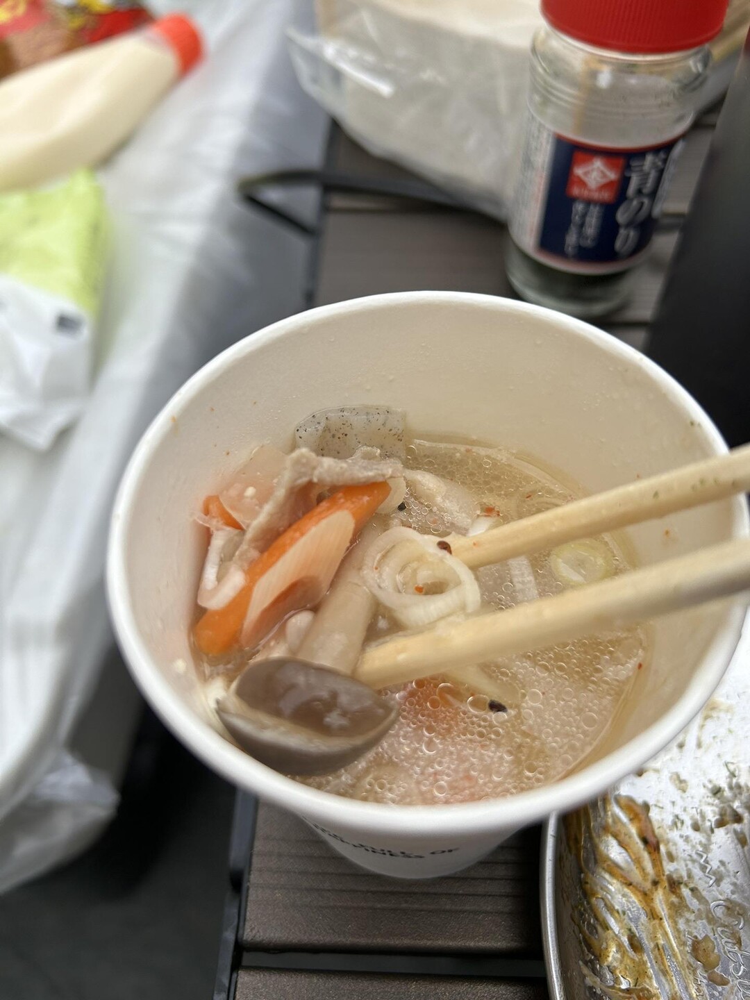 今日のランチは〜💁‍♀️ お庭で、お好... / minirollさんのモーメント | YAMAP / ヤマップ