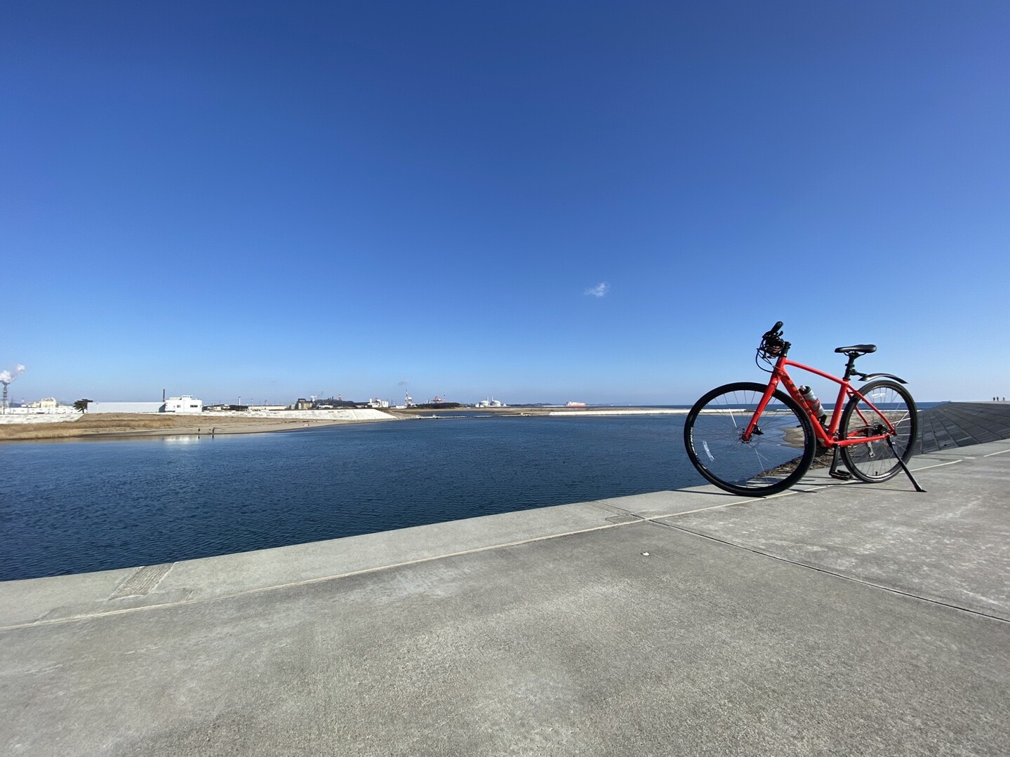 今年初の朝ポタ🚲 40kmをゆっくり走... / yumiさんのモーメント | YAMAP / ヤマップ