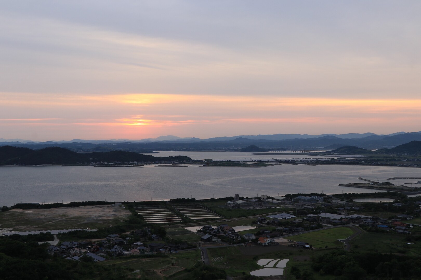 いつかの夕焼け空… 雲が多めで日の入りも... / shimaさんのモーメント | YAMAP / ヤマップ