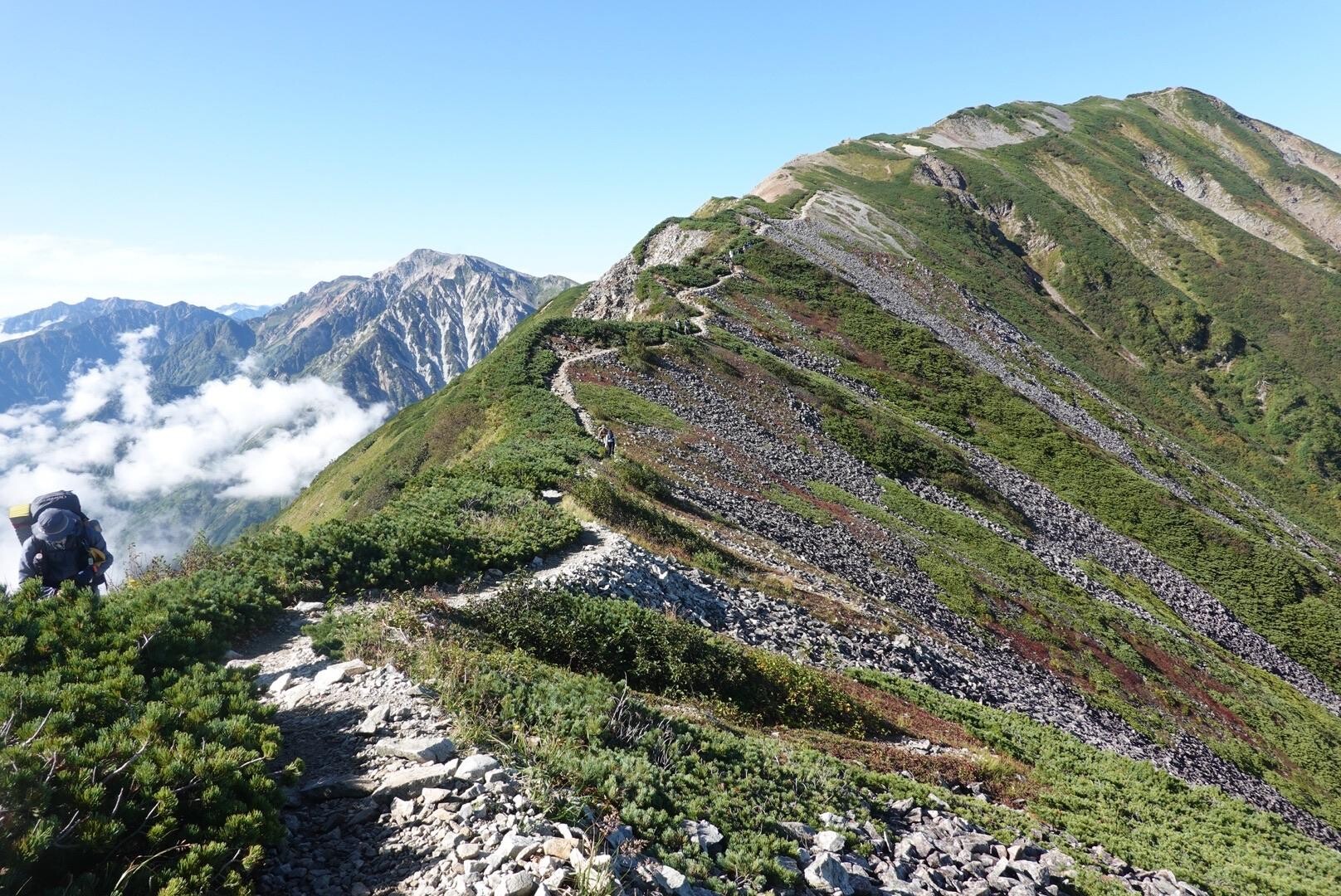 🤍🐎憧れの百名山、なんとか登頂⛰️ / whaleさんの白馬岳・小蓮華山の活動データ | YAMAP / ヤマップ