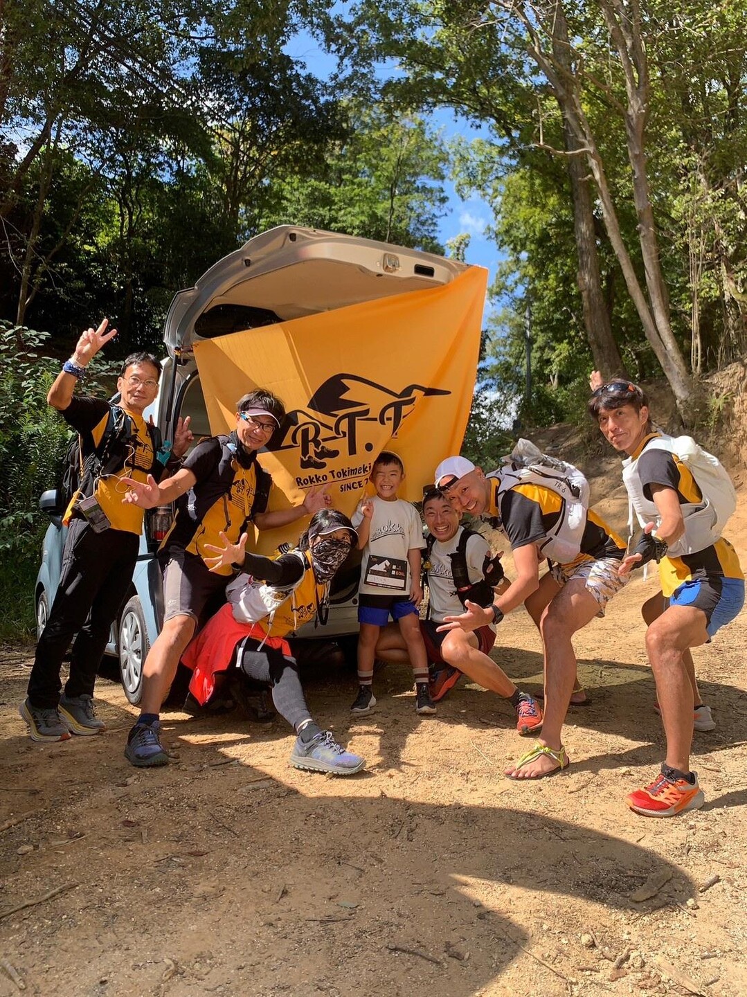 BAMBI100(シンさん)＆miniBAMBI(ippeio Jr.君)応援📣に / ノブヒロさんの生駒山・神津嶽・大原山の活動データ | YAMAP / ヤマップ