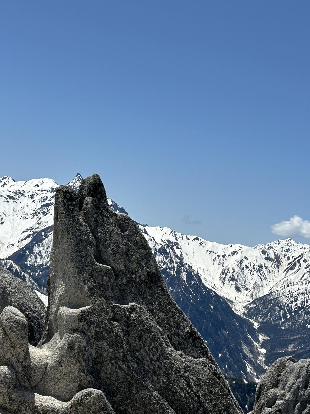 残雪の燕岳🗻日帰り🗻 / ☆miko☆さんの燕岳・餓鬼岳・唐沢岳の活動データ | YAMAP / ヤマップ