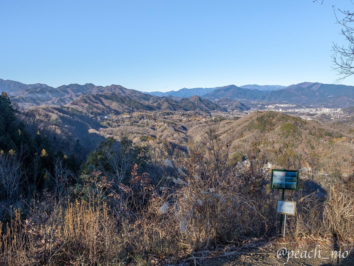 藤野駅ー日連アルプス(鉢岡山には行かず)ー藤野駅 / peachさんの高尾山・陣馬山・景信山の活動データ | YAMAP / ヤマップ