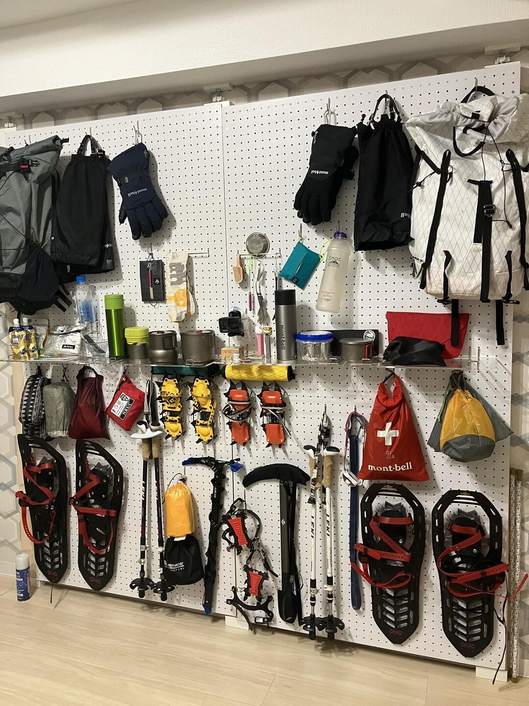 我が家のギア収納 / myちんさんのモーメント | YAMAP / ヤマップ