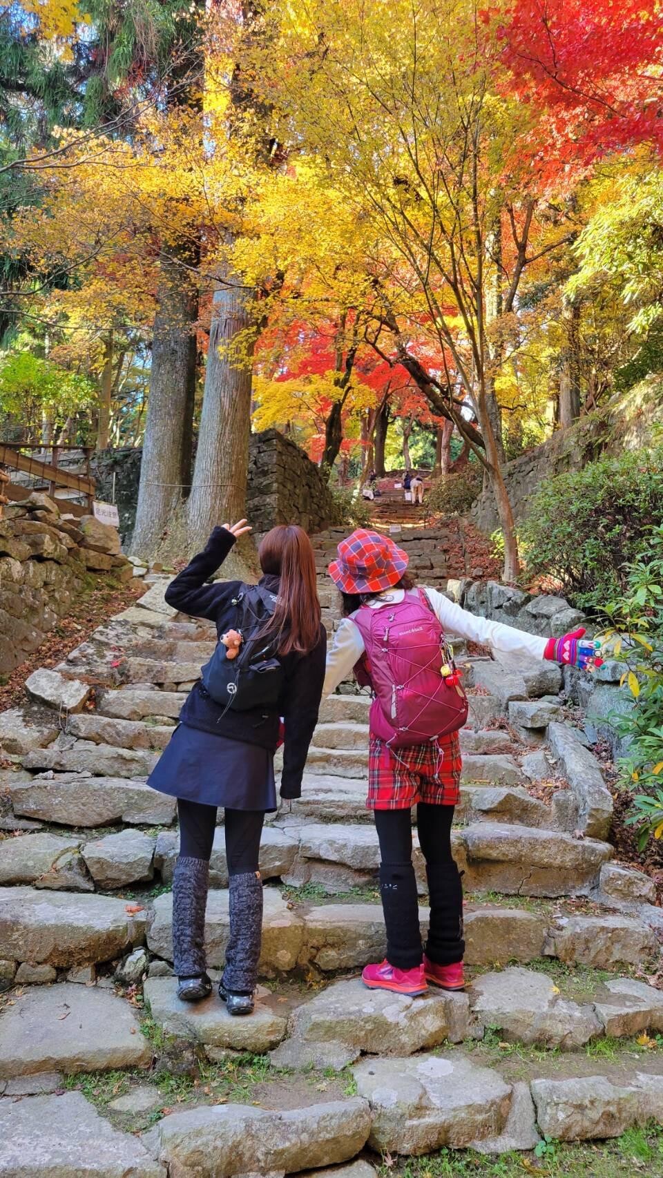 3人で💕御嶽山🐰 / a_ya_あやさんの西光寺山の活動データ | YAMAP / ヤマップ