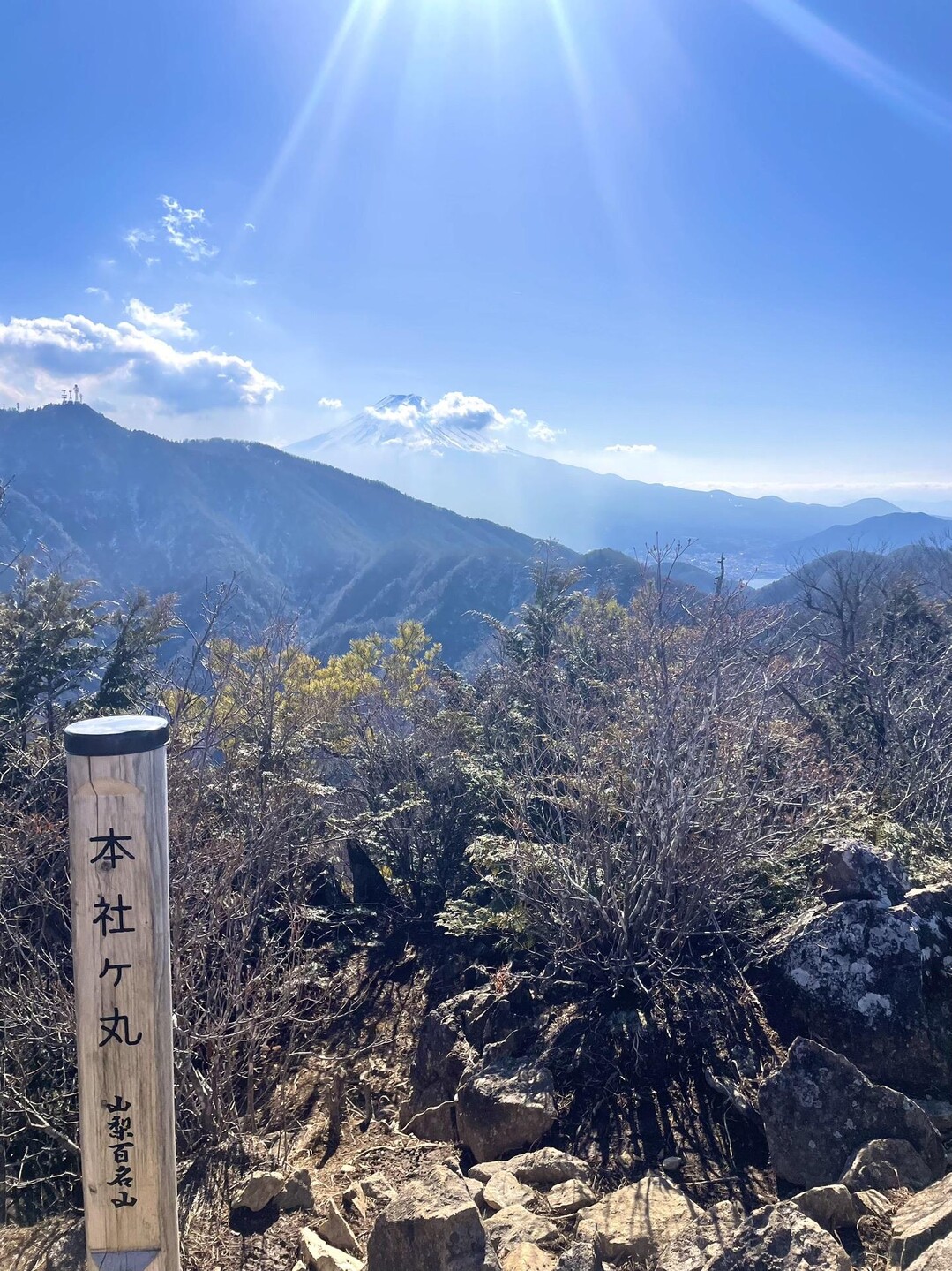 【本社ヶ丸・清八山】登山106回目 / tahtaさんの三ッ峠山・本社ヶ丸・鶴ヶ鳥屋山の活動データ | YAMAP / ヤマップ