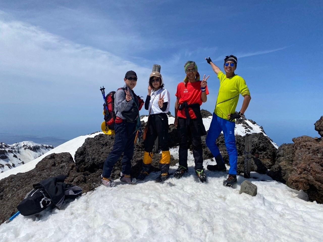 Spectacular view🤩〜Legendとの出逢い 七高山・鳥海山（新山） / kc uptonさんの鳥海山・七高山・笙ヶ岳の活動データ | YAMAP / ヤマップ