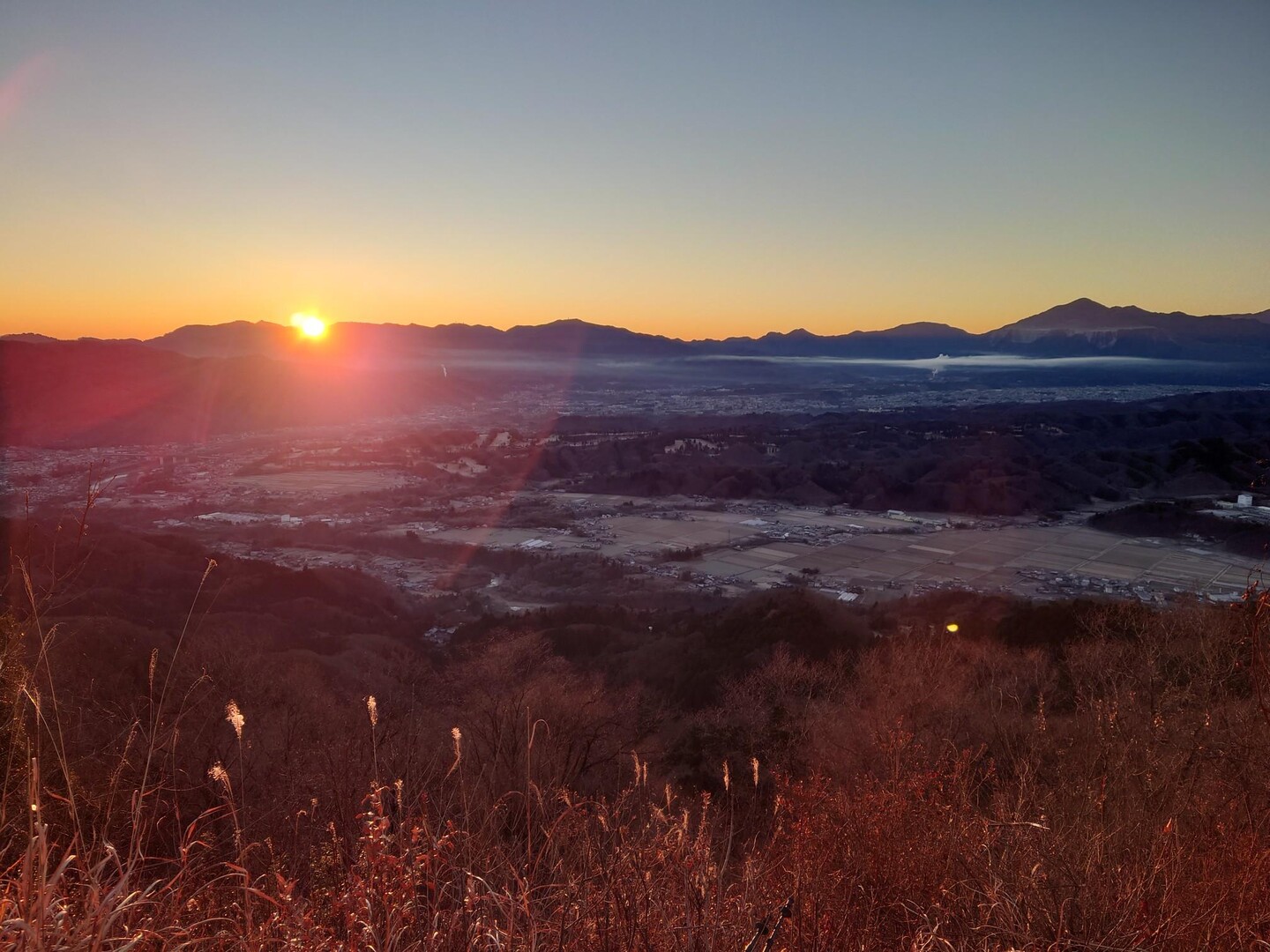 2023元旦🎍破風山🌄初日の出☀ / Se12さんの城峯山・破風山の活動データ | YAMAP / ヤマップ
