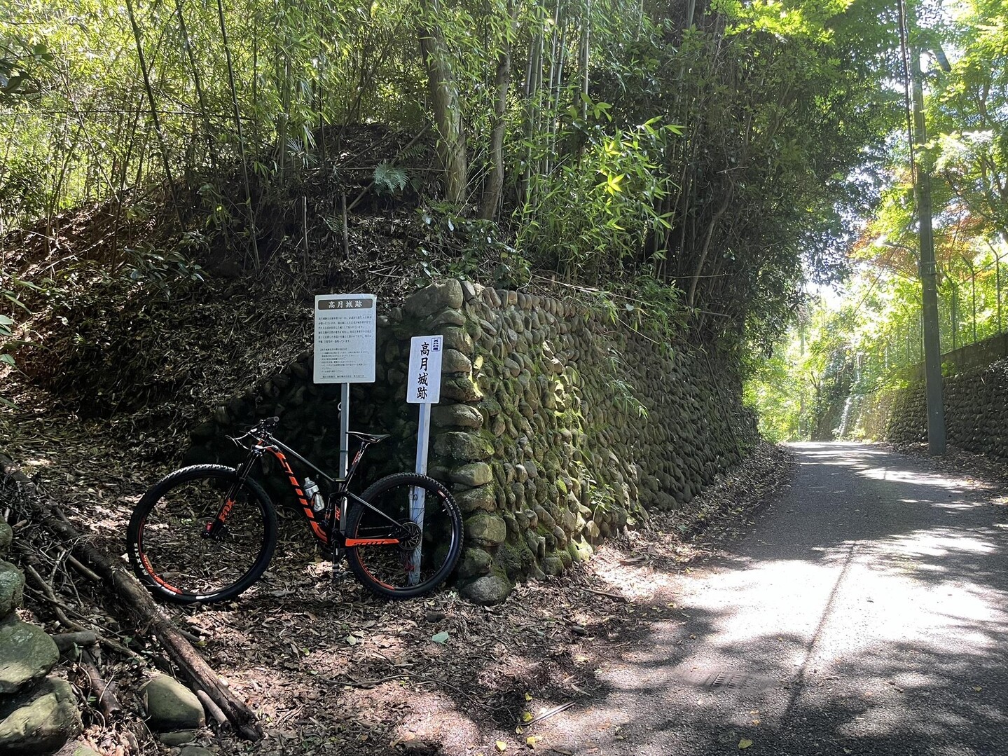 滝山城と高月城 / kpk_cooさんのランニングの活動データ | YAMAP / ヤマップ
