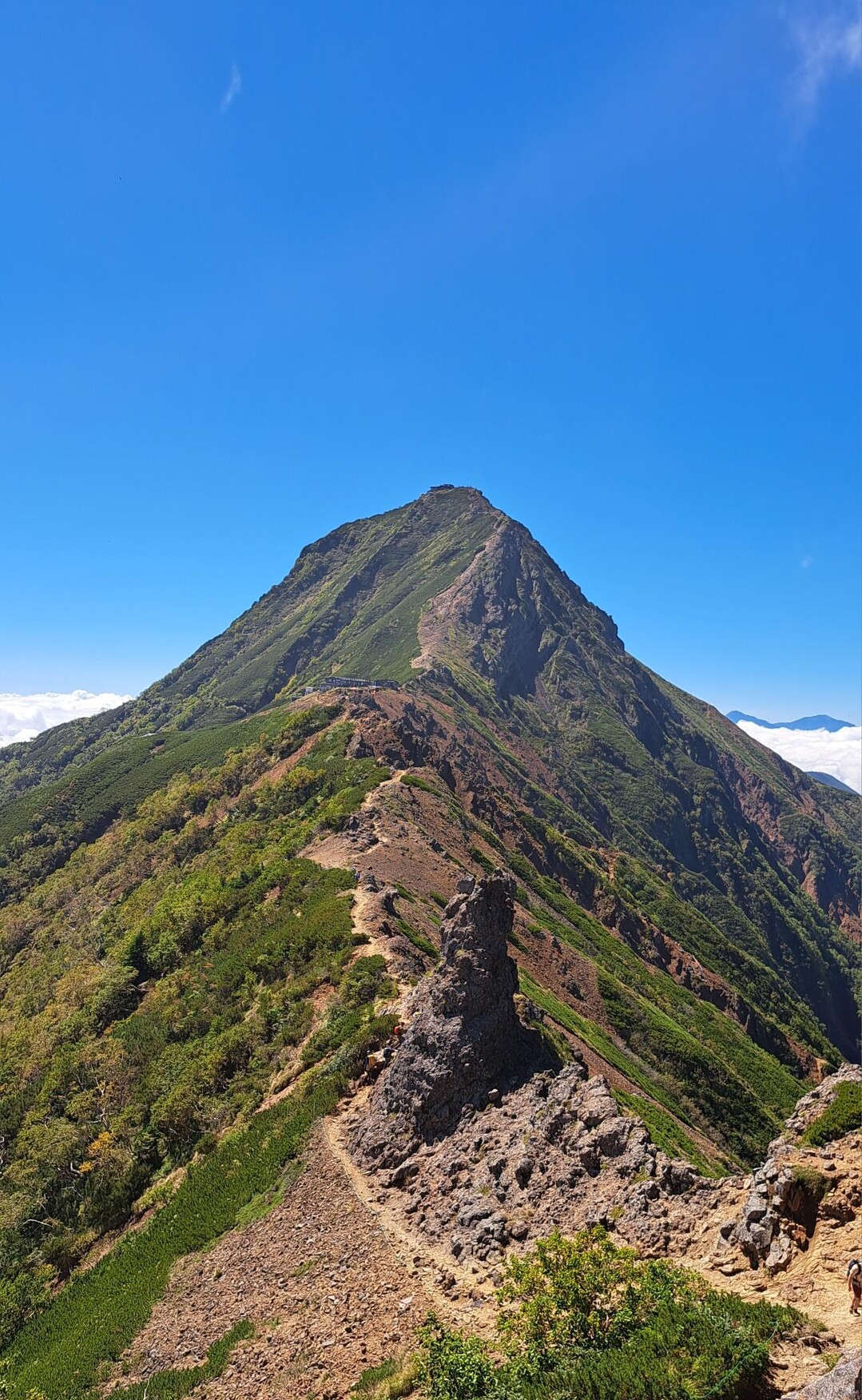 赤岳・横岳(杣添尾根にて) / shuさんの八ヶ岳（赤岳・硫黄岳・天狗岳）の活動データ | YAMAP / ヤマップ