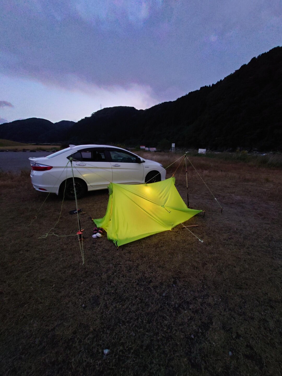 夕方から娘と二人でプチキャン⛺ 無理やり... / Okaさんのモーメント | YAMAP / ヤマップ