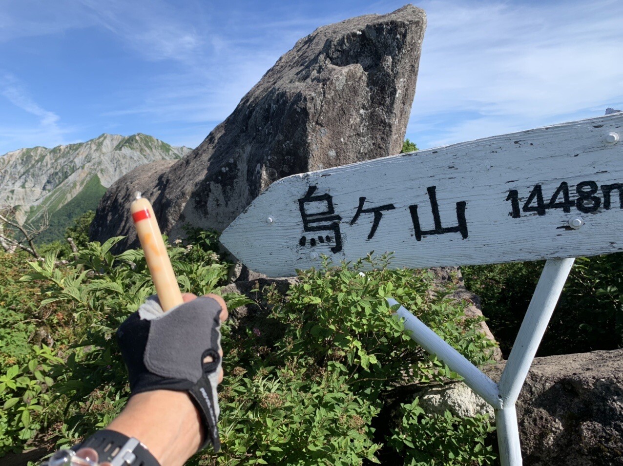 ひかる烏ヶ山 / muddy329さんの烏ヶ山・象山（笹ヶ峰）の活動データ | YAMAP / ヤマップ