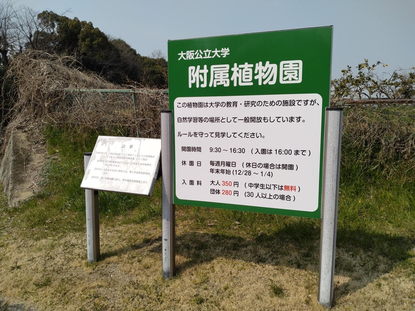 大阪公立大学附属植物園-2023-03-08 / chonpsさんの交野山・国見山の活動データ | YAMAP / ヤマップ