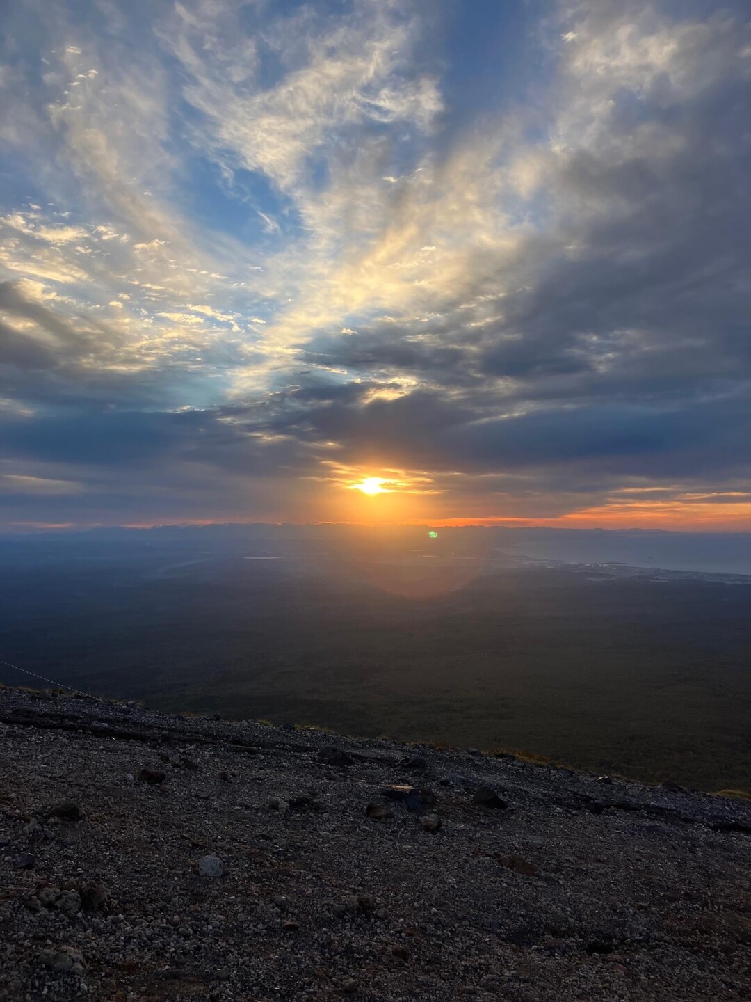 今宵の月のように(中秋の名月Ver.)→1／3の純情な日の出 / むぎおさんの樽前山・風不死岳の活動データ | YAMAP / ヤマップ