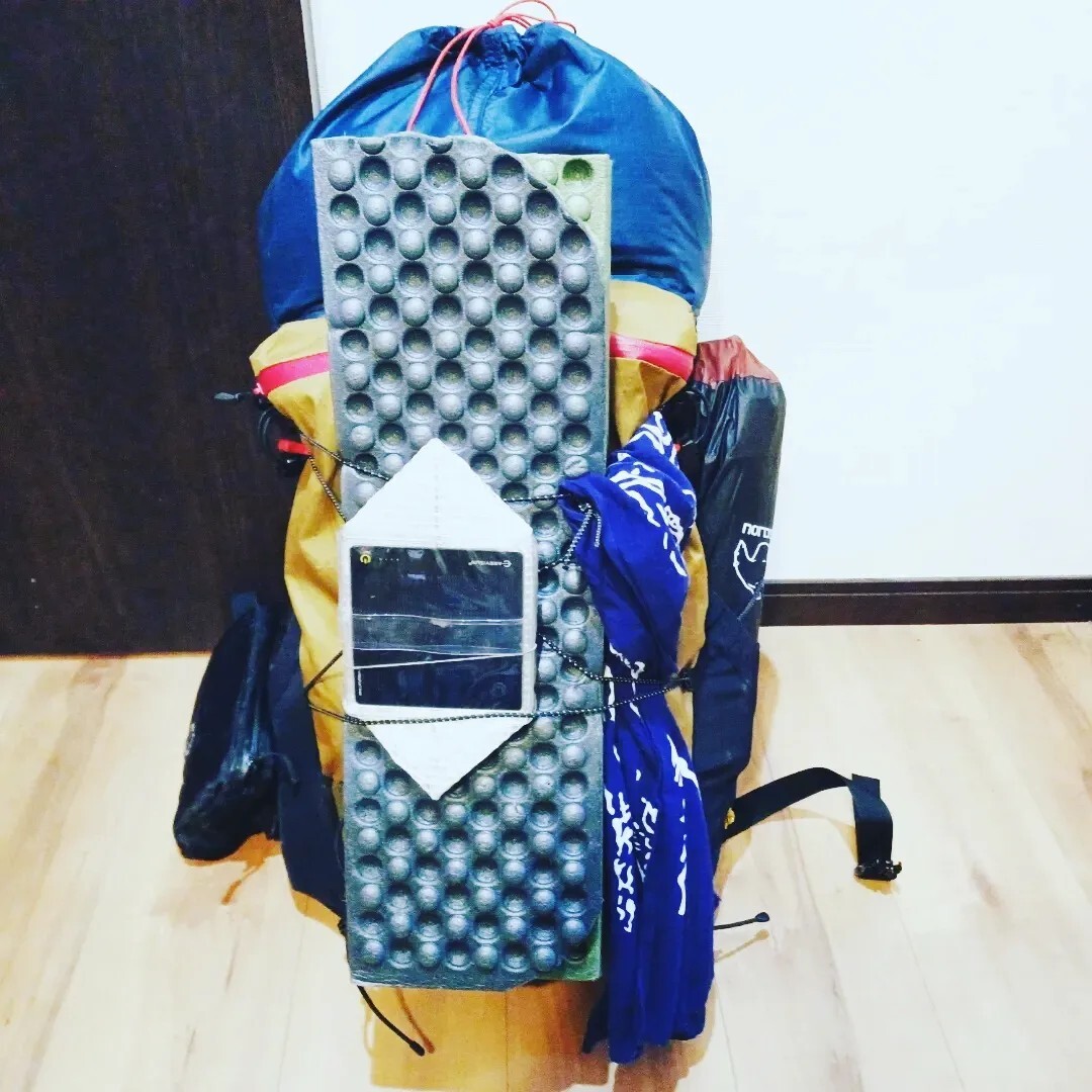 明日からの 1泊2日ULテント泊縦走パッ... / ⛰️山とくまごろう🐻さんのモーメント | YAMAP / ヤマップ