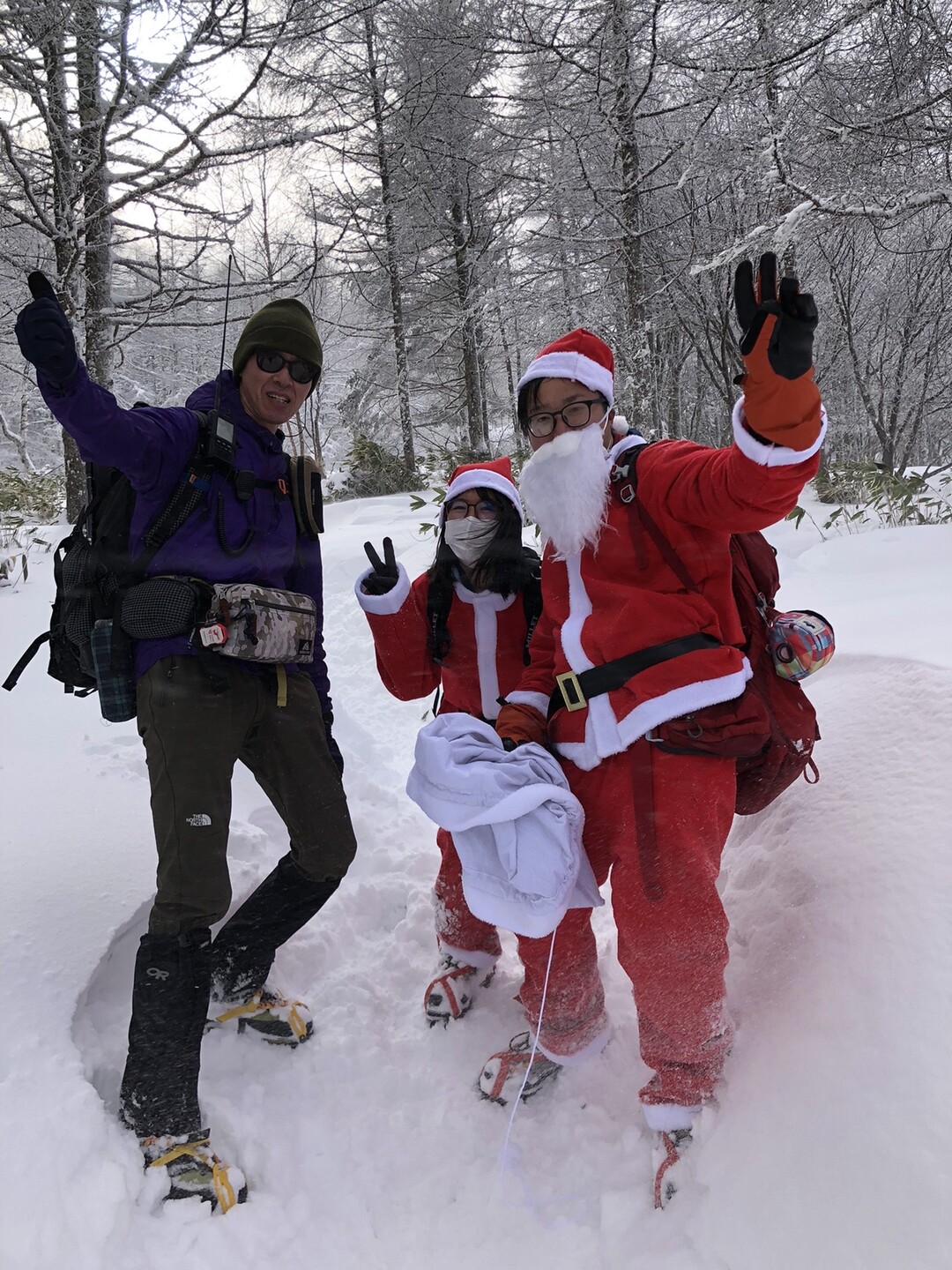 てっぺんとったどぉ～＠入笠山 in Xmas / けんさんの入笠山の活動データ | YAMAP / ヤマップ