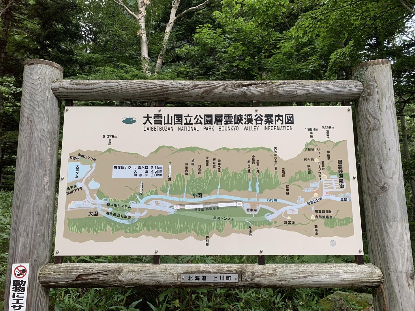 十勝岳下山後、旭川でお風呂入って層雲峡手... / hidekingさんのモーメント | YAMAP / ヤマップ