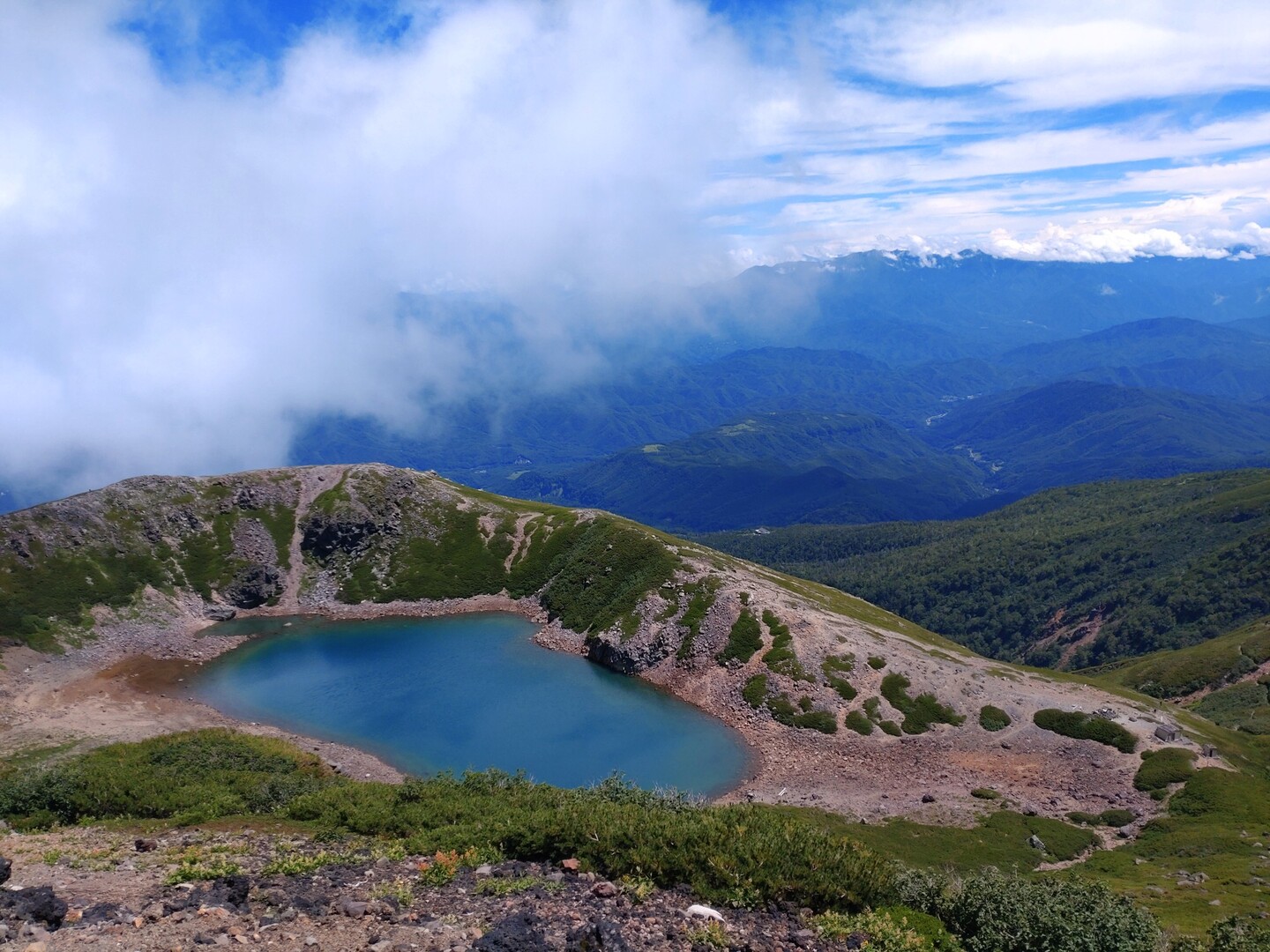 ニノ池から飛騨頂上へ / hana0910さんの御嶽山・継子岳・摩利支天山の活動データ | YAMAP / ヤマップ