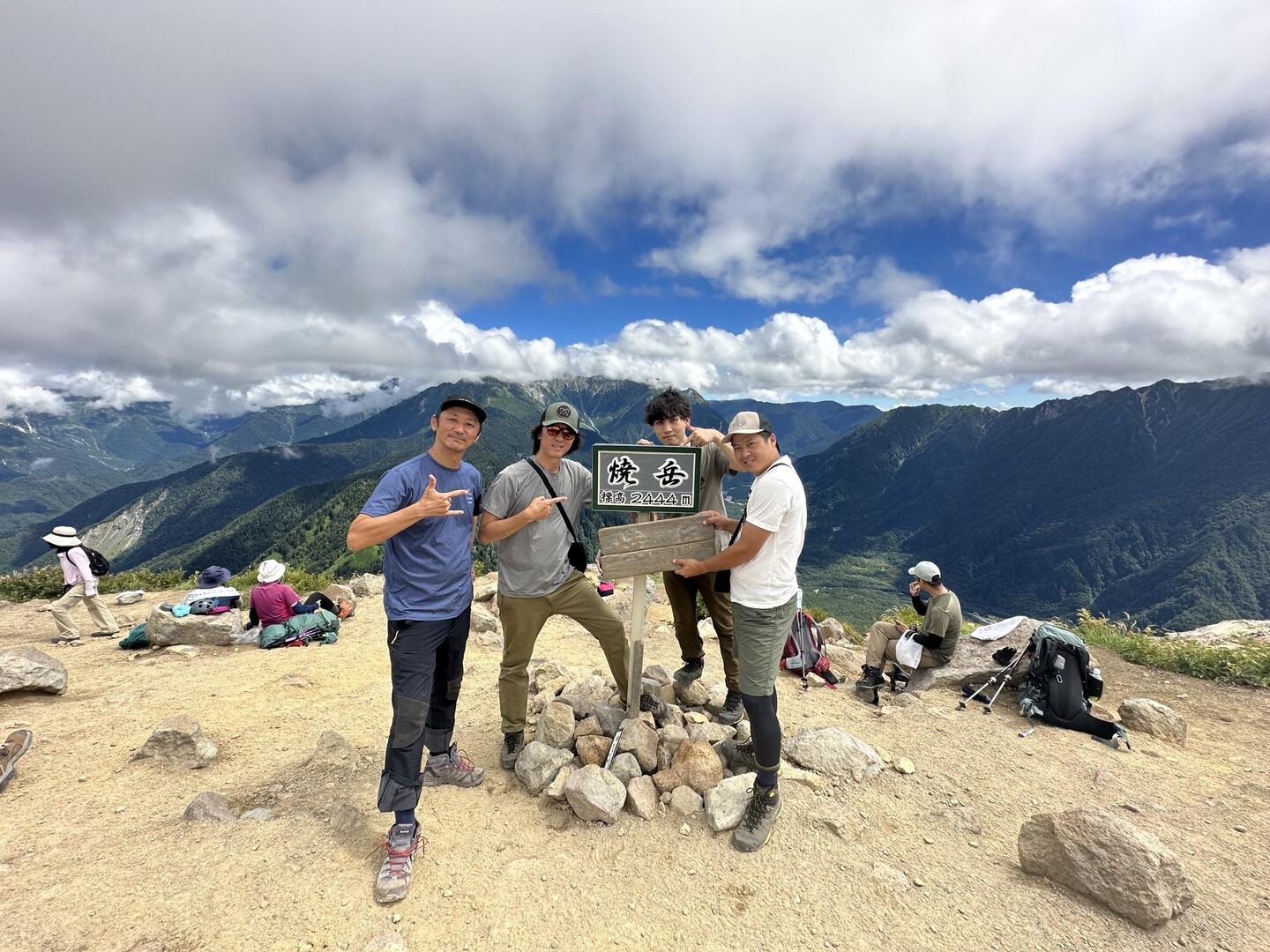 焼岳（北峰） / syuuさんの槍ヶ岳・穂高岳・上高地の活動データ | YAMAP / ヤマップ