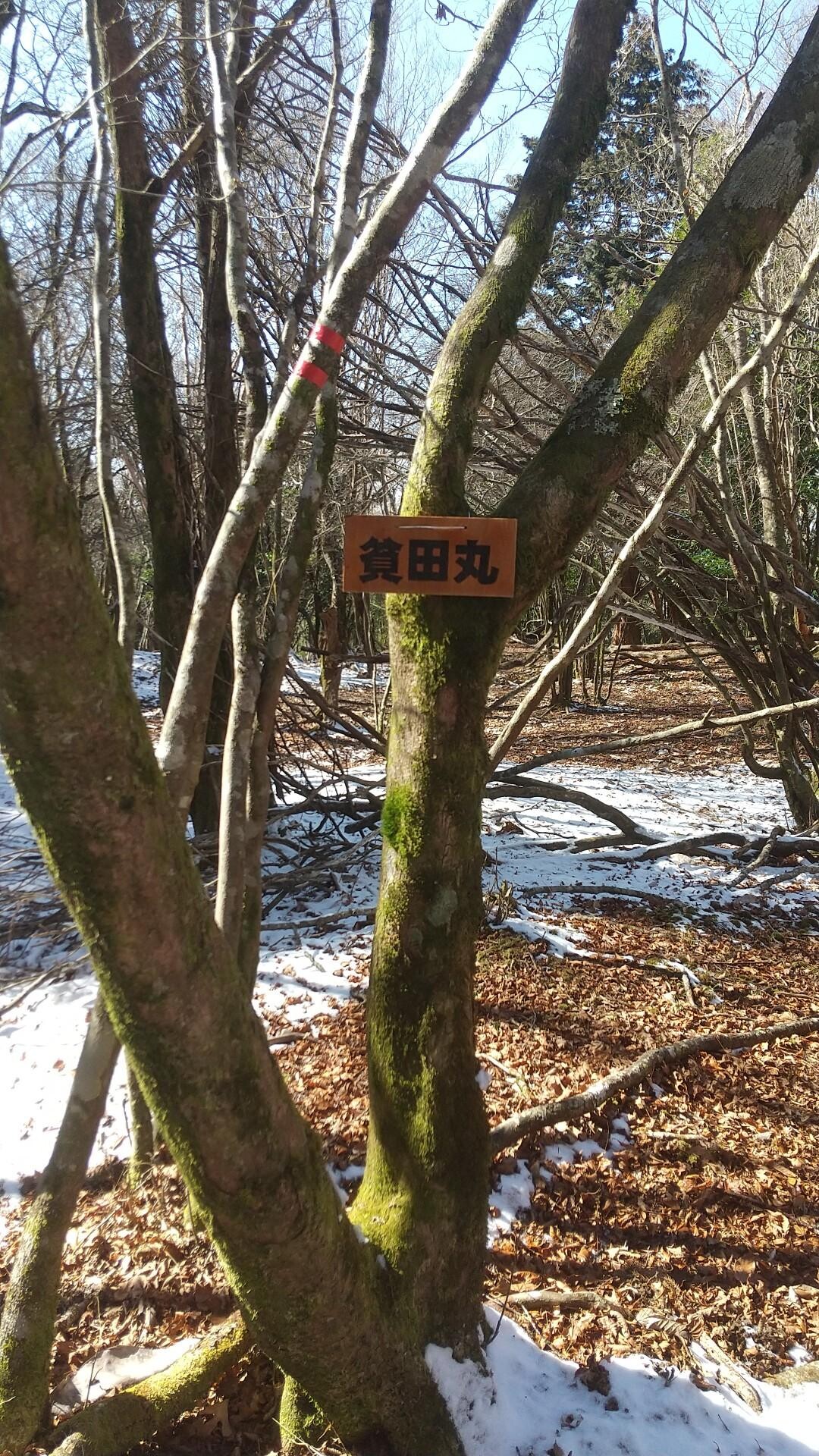 貧田丸 2024/2/12 / Sunさんの千本山の活動データ | YAMAP / ヤマップ