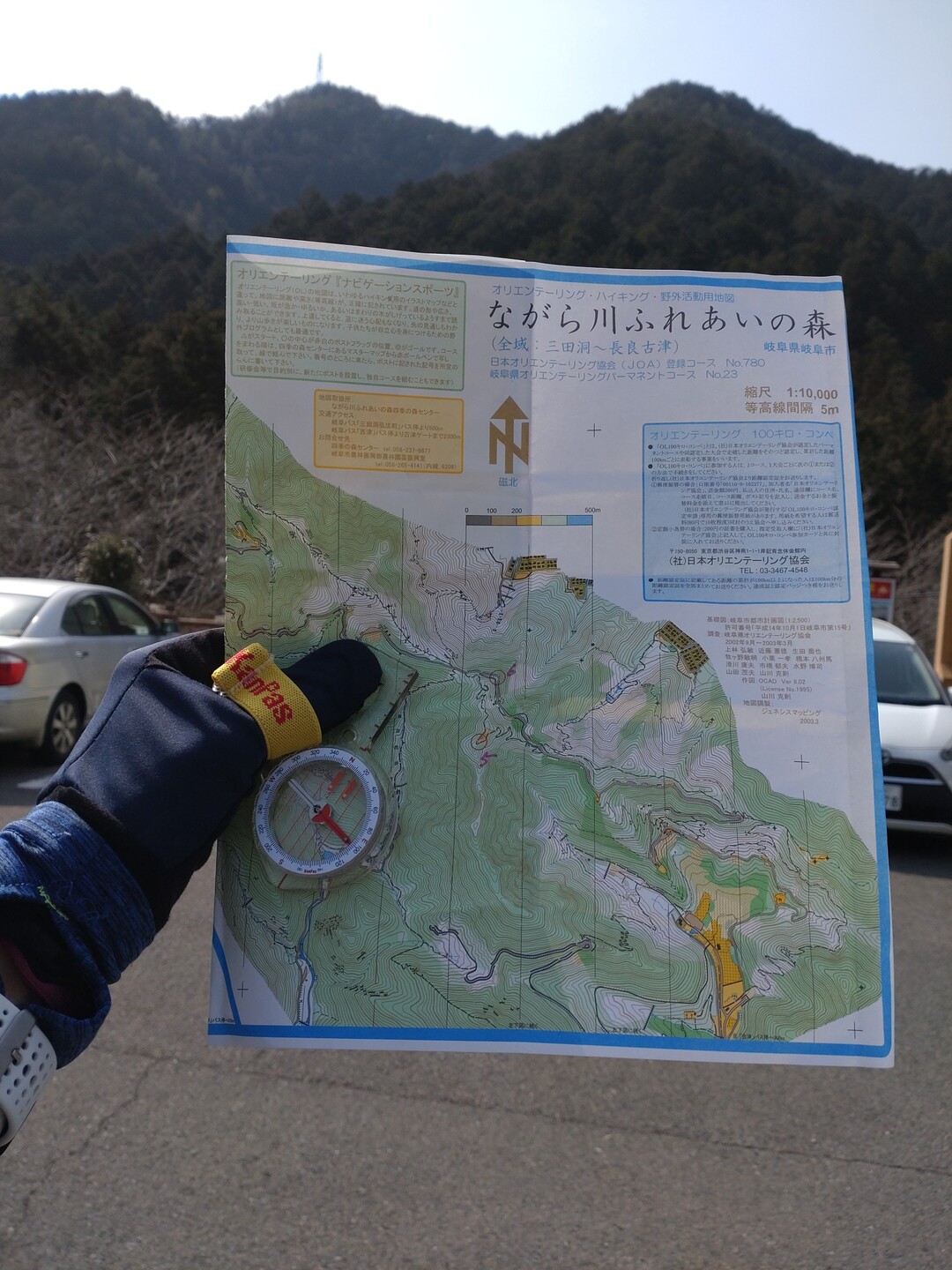 ながら川ふれあいの森 オリエンテーリングパーマネントコース / こばやん⛰️🗺️🧭さんの百々ヶ峰・源太峰の活動データ | YAMAP / ヤマップ