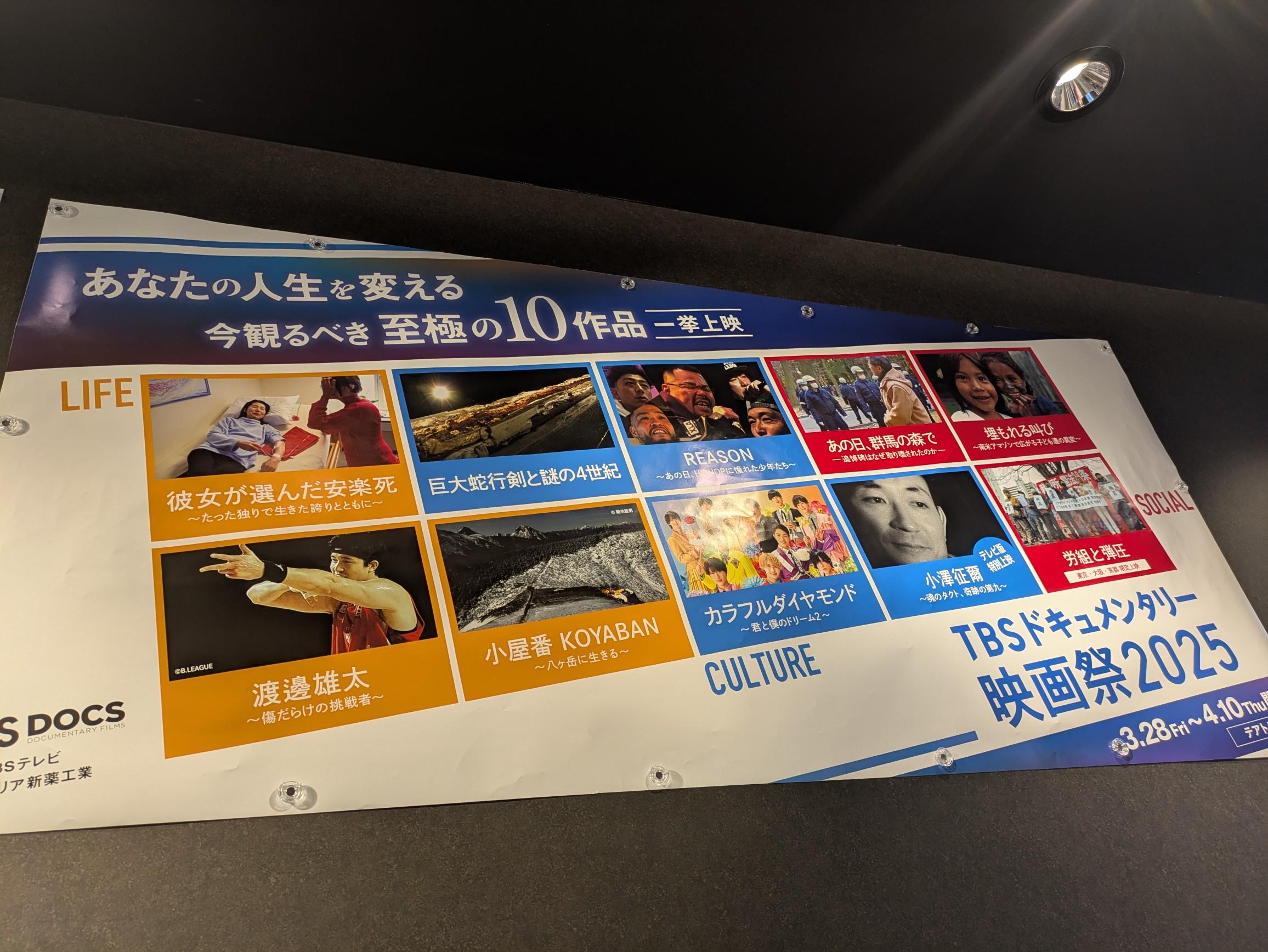 先日TBSドキュメンタリー映画祭2025... / はっぴさんのモーメント | YAMAP / ヤマップ