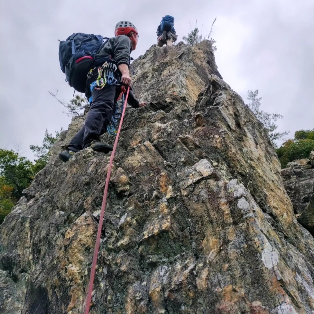 岩場お久しぶりコンビとランチまでの短時... / PON TWOさんのモーメント | YAMAP / ヤマップ